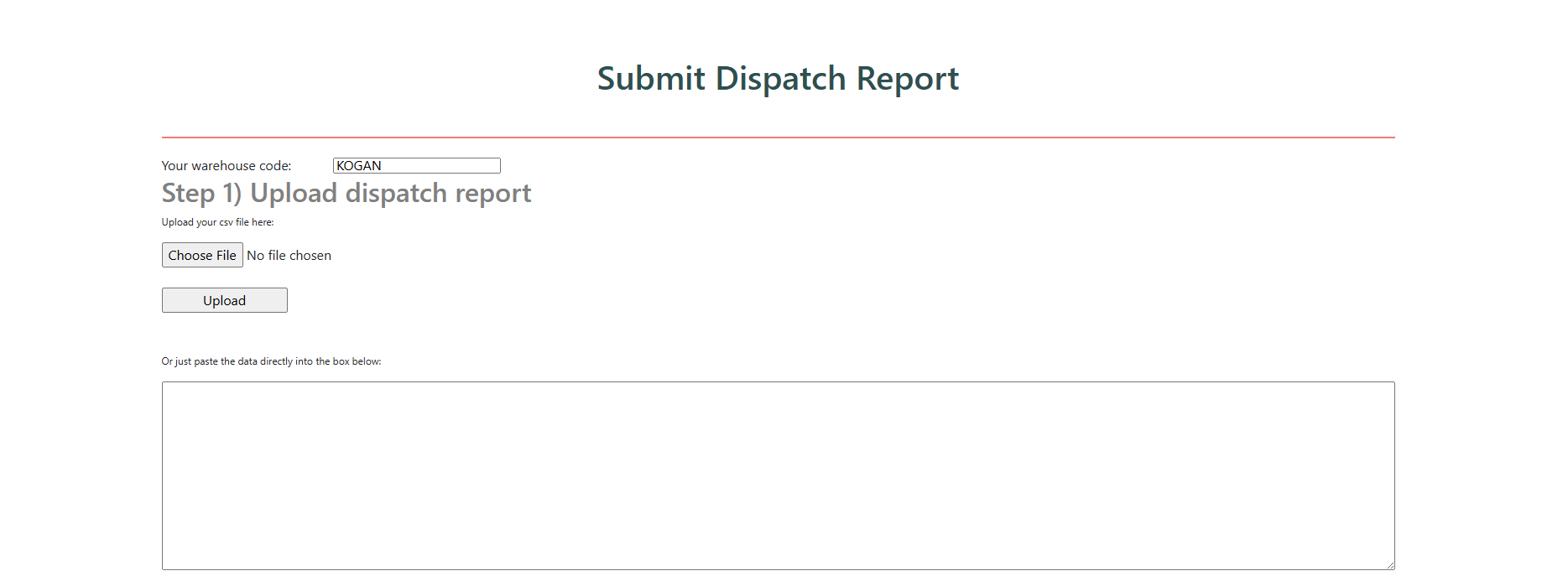 Kogan.com Dispatch Portal Guide